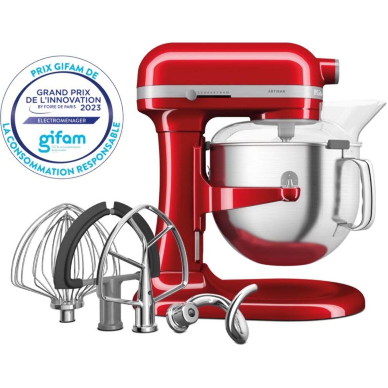 Kitchenaid - Robot pâtissier KITCHENAID 5KSM70SHXECA pomme damour | Veepee