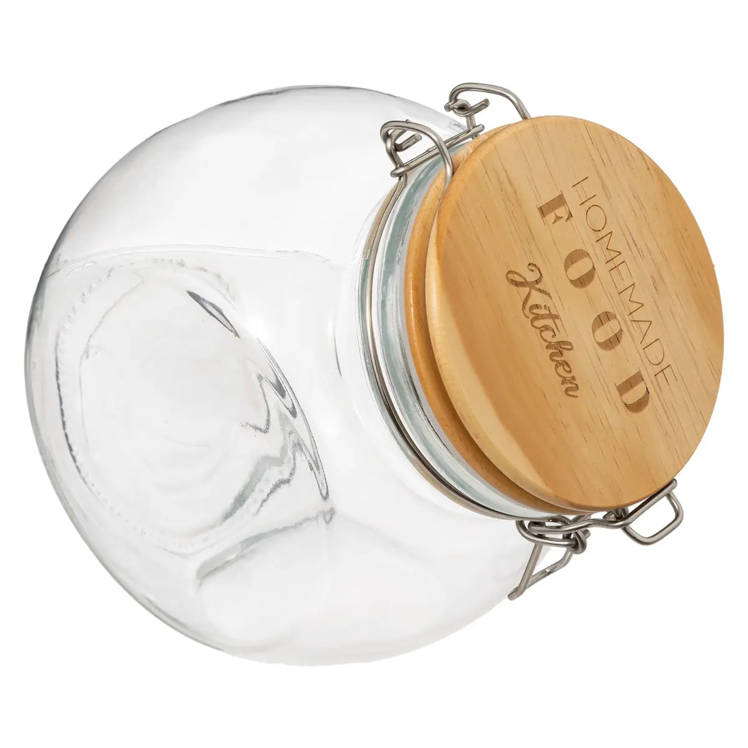 5five Simply Smart - Bocal verre couvercle pin 16L Wording | Veepee