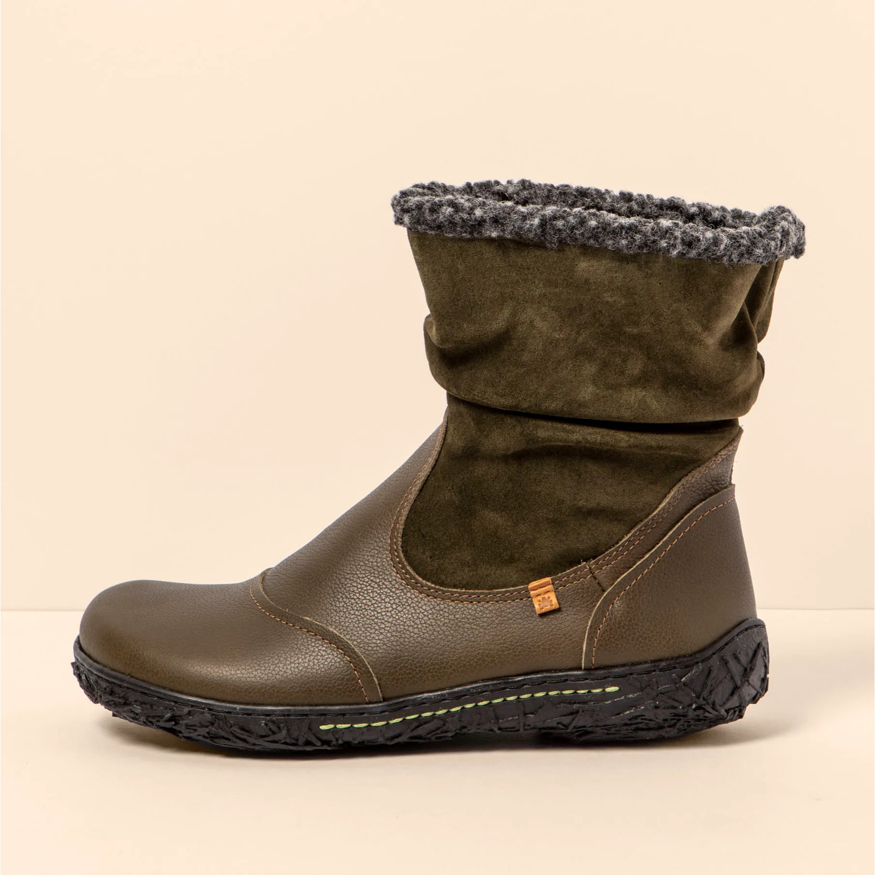 El Naturalista - Botines N758 NATURAL GRAIN-LUX S. FOREST-BLACK/ NIDO ...