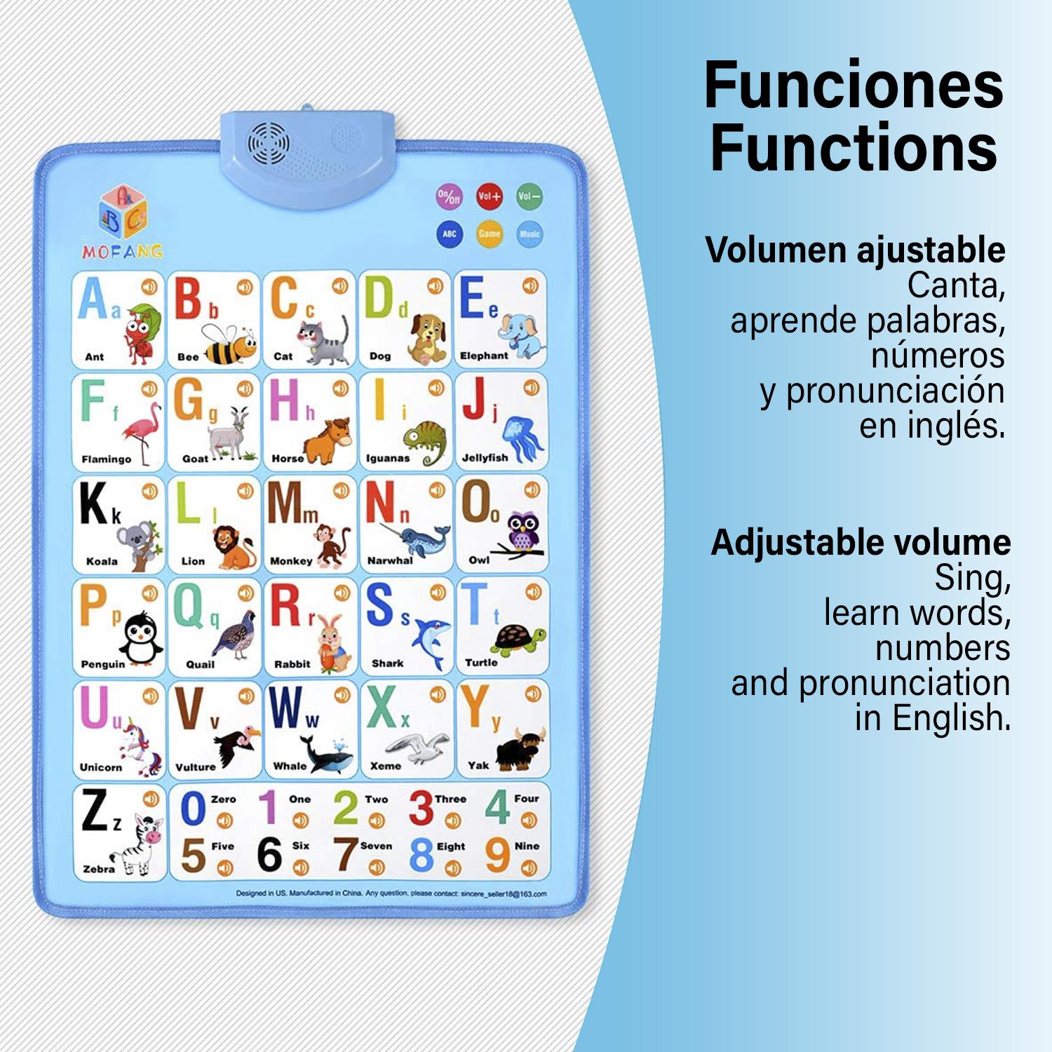 TEKKIWEAR DAM - Abecedario electrónico interactivo para aprender inglés ...