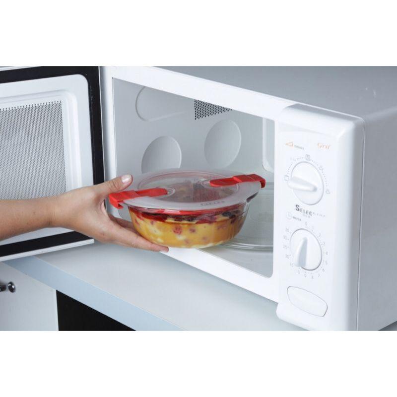 Pyrex - Boîte alimentaire PYREX cook & heat rond 20x18 cm avec couv ...