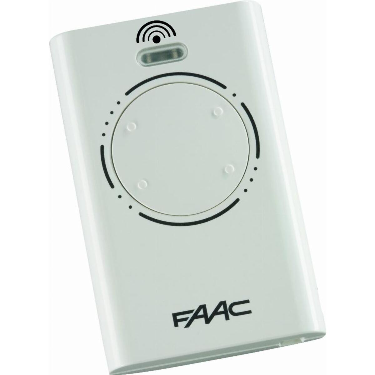 FAAC FRANCE - Télécommande de portail FAAC XT4 868 SLH - Pile incluse ...
