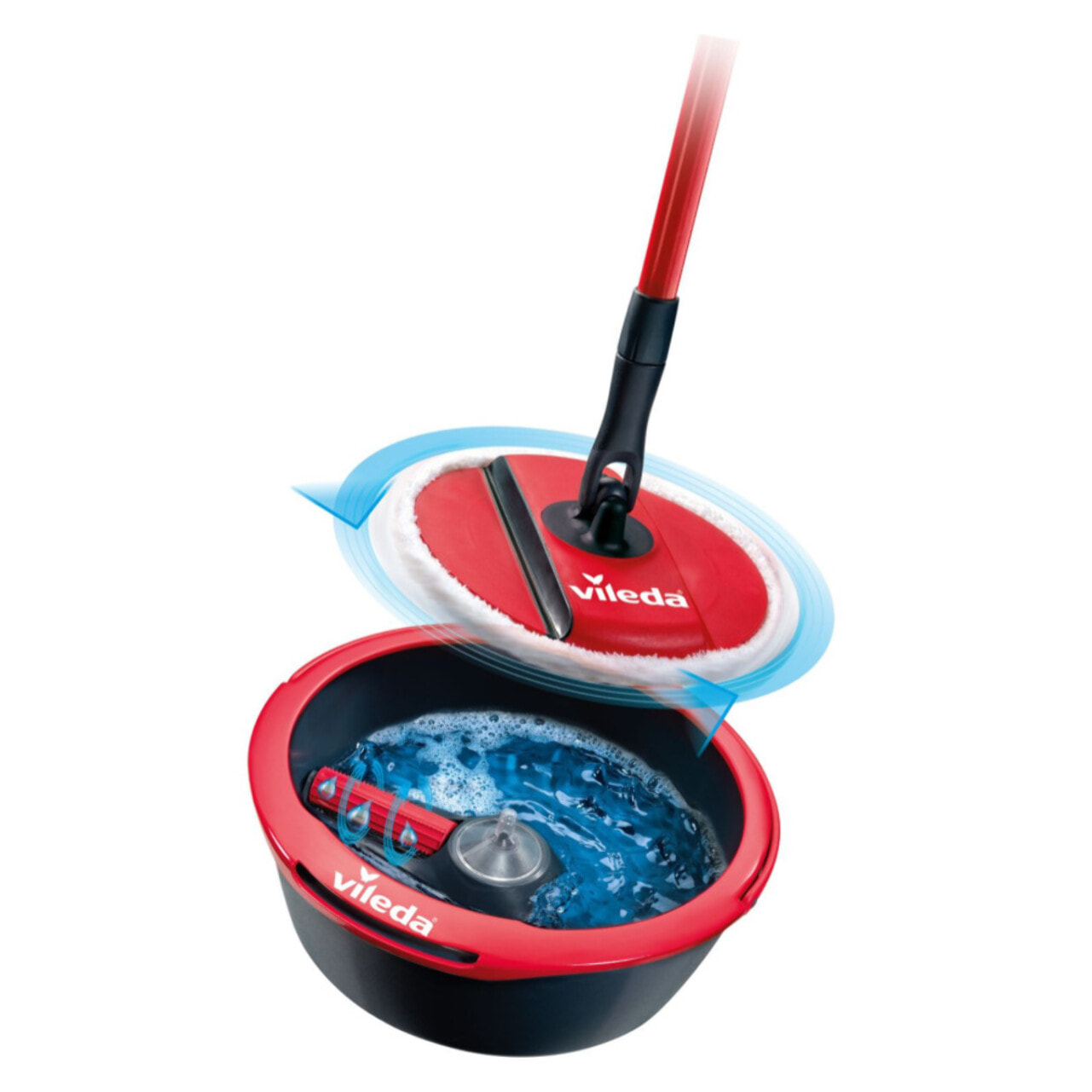 Vileda - Vileda - Spin & Clean - Kit balai serpillère et seau | Veepee