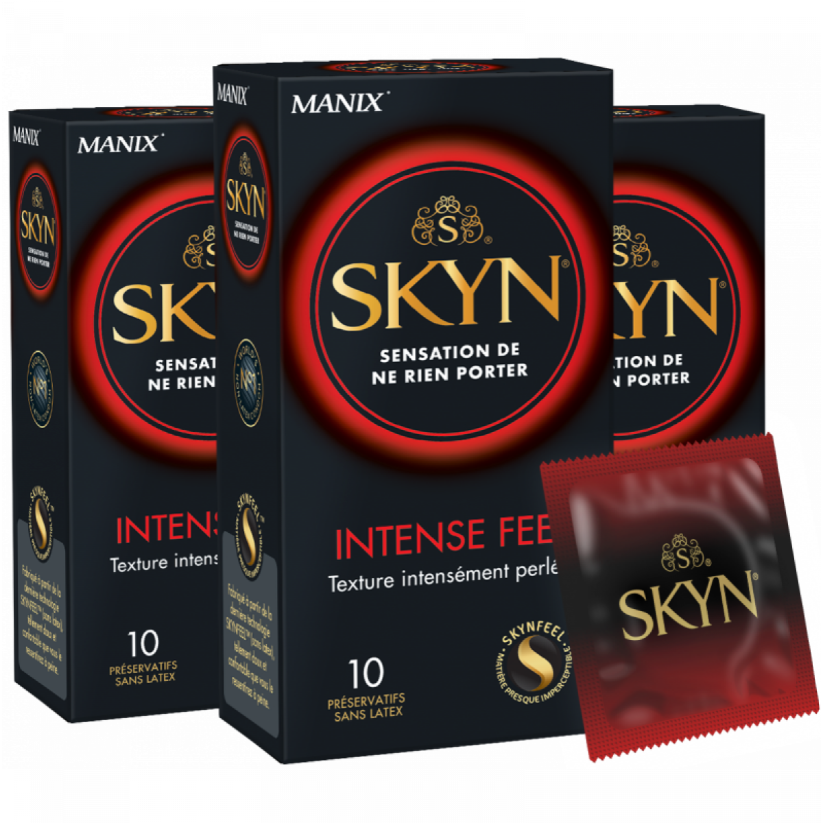 Skyn - Lot de 3 - Skyn Intense Feel 10 | Veepee