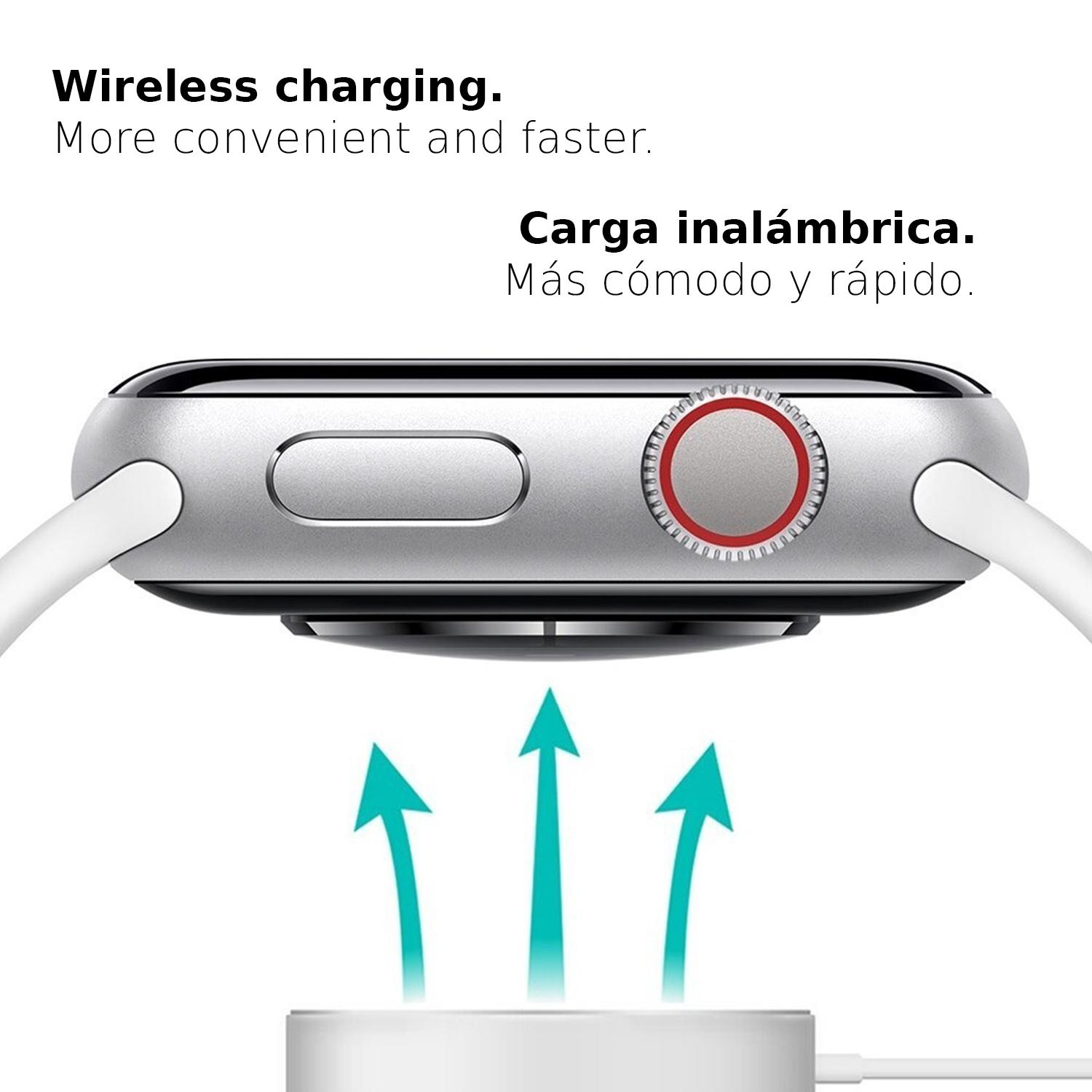 DAM - Smartwatch W58 Bluetooth con termómetro, monitor cardiaco y ...