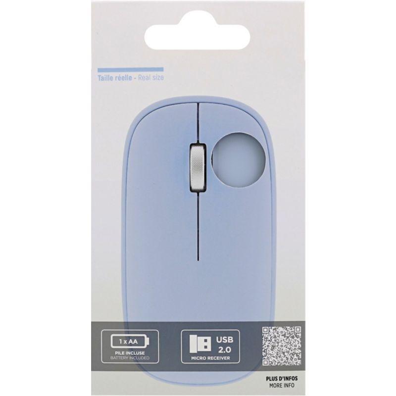 TNB - Souris sans fil TNB bleu Dual Connect | Veepee