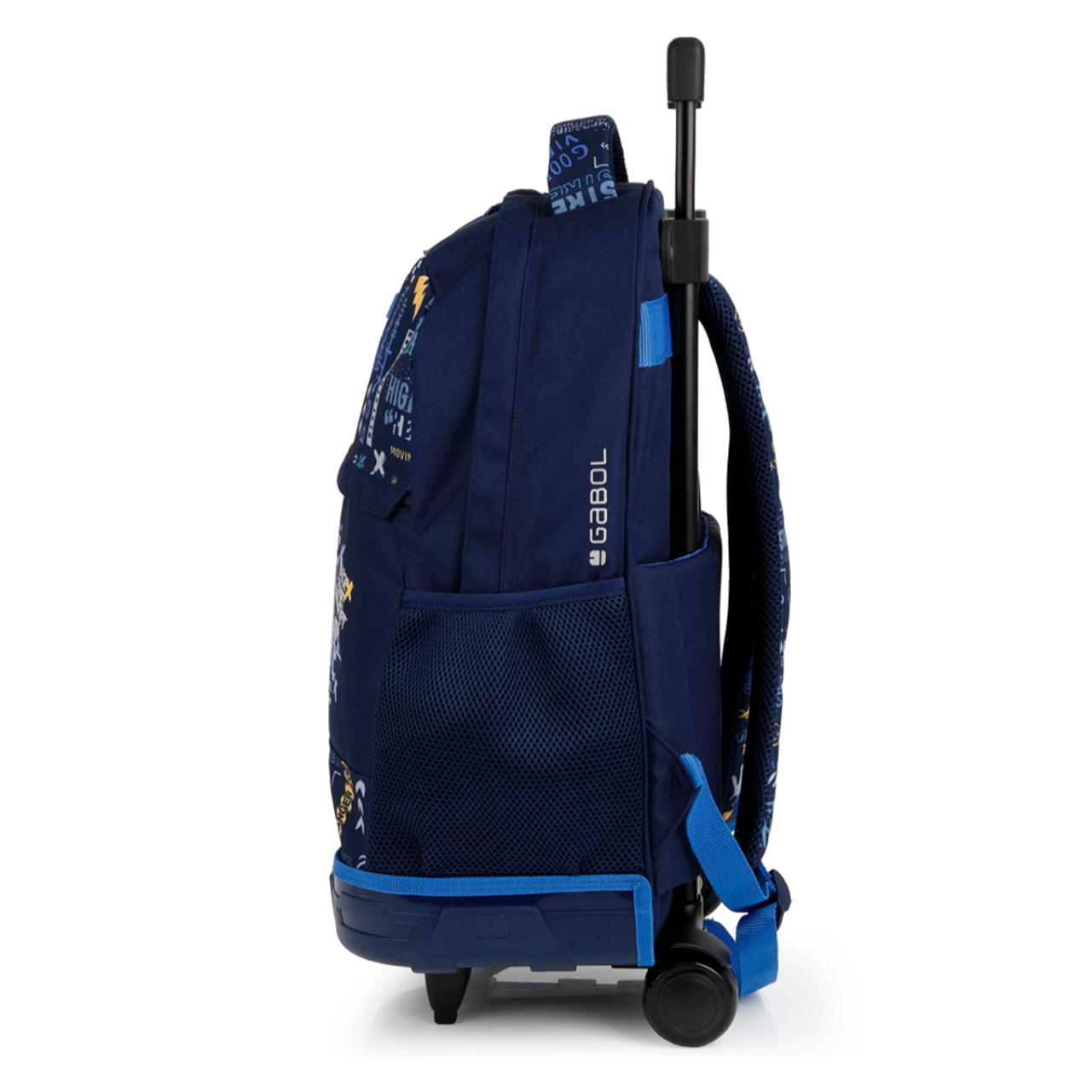 Gabol - Mochila con ruedas Gabol SKULL azul e impermeable | Privalia