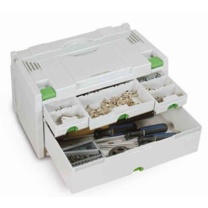FESTOOL - Systainer SYS 3-SORT/4 FESTOOL - 4 tiroirs - 491522 | Veepee