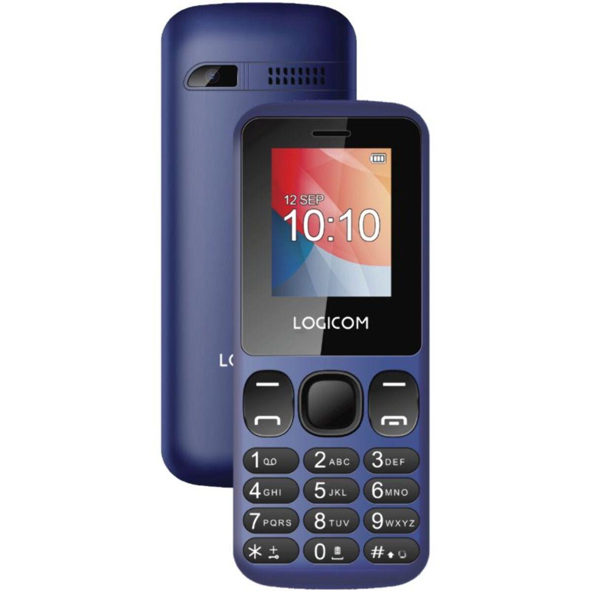 Logicom - Téléphone portable LOGICOM Posh 186 Bleu 2G | Veepee