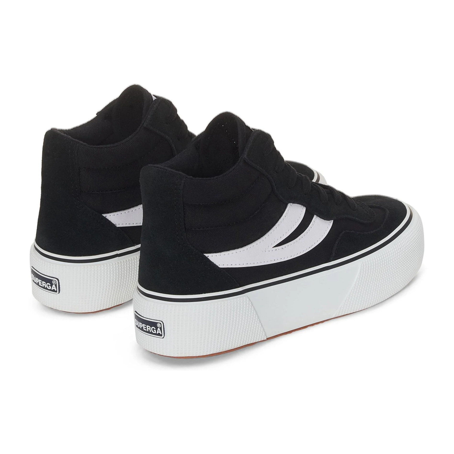 Superga - Sneakers Superga Donna Nero 3141 REVOLLEY MID PLATFORM | Privalia