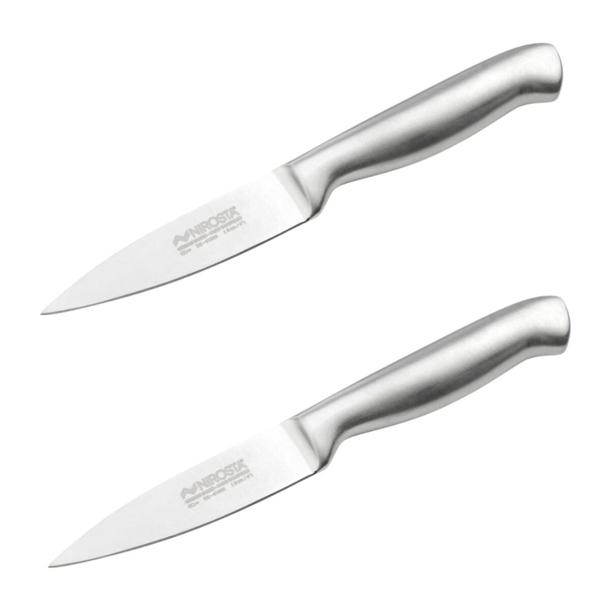 Nirosta - Ensemble de 2 Couteaux d'office en inox 20 cm en tout Nirosta ...