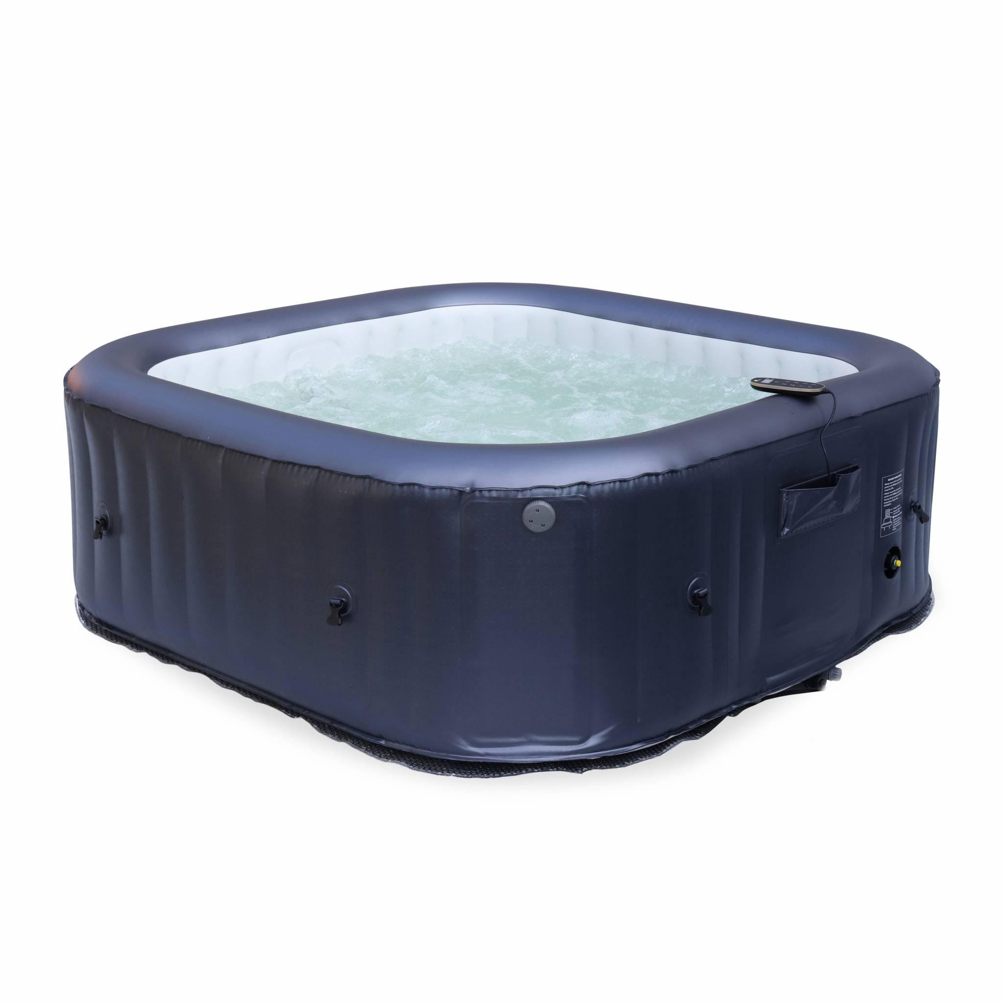 Alice's Garden - Spa MSPA gonflable carré – OTIUM 6 bleu nuit - 6 ...