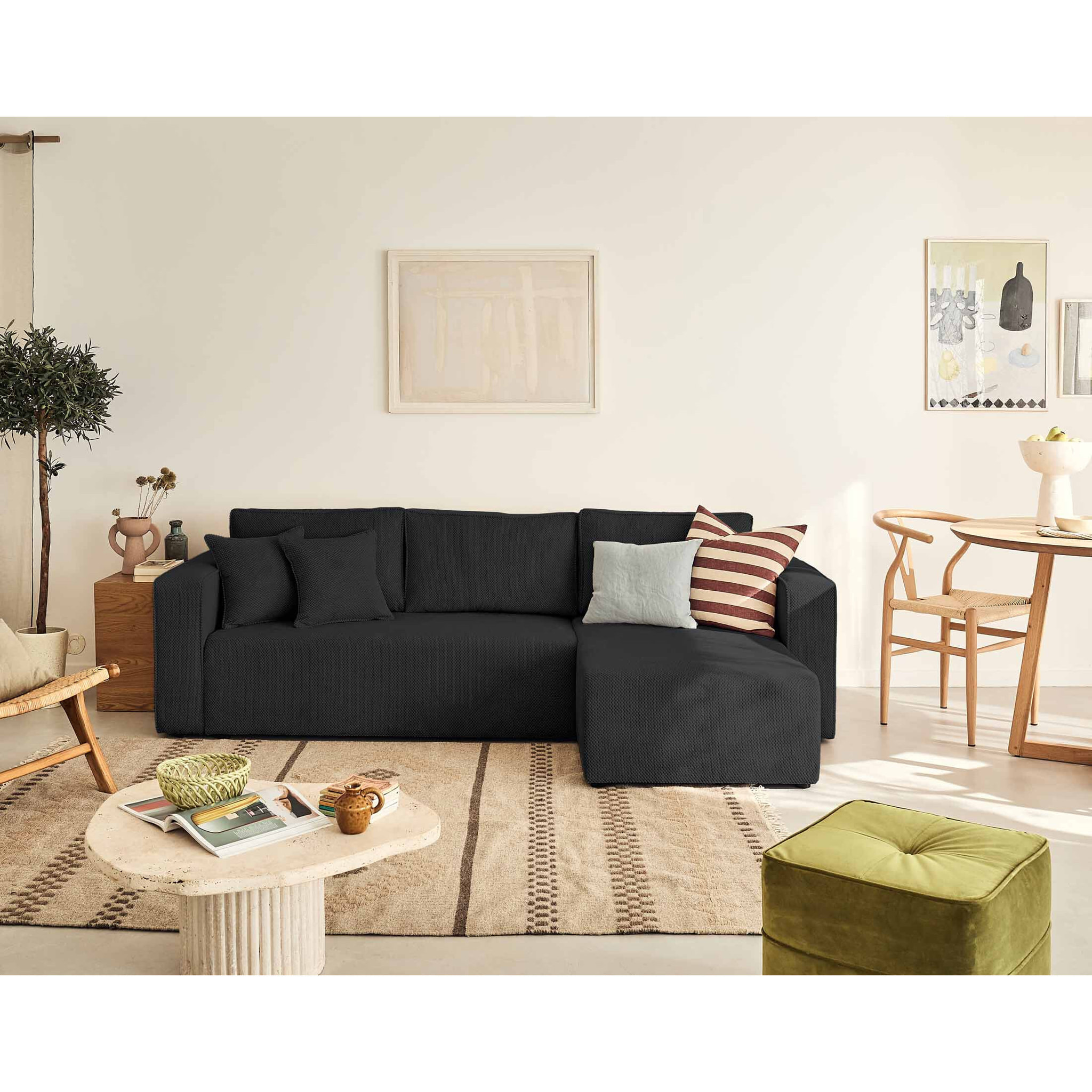 BEST MOBILIER - Topaze - canapé d'angle réversible - 4 places ...